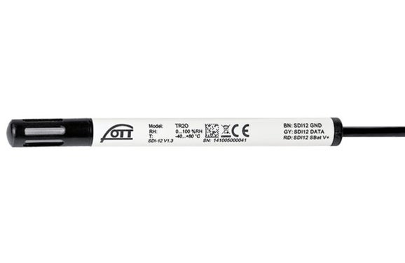 OTT TRH Temperature & RH SDI-12 Sensor, incl. 3.5 meter cable | OTT ...