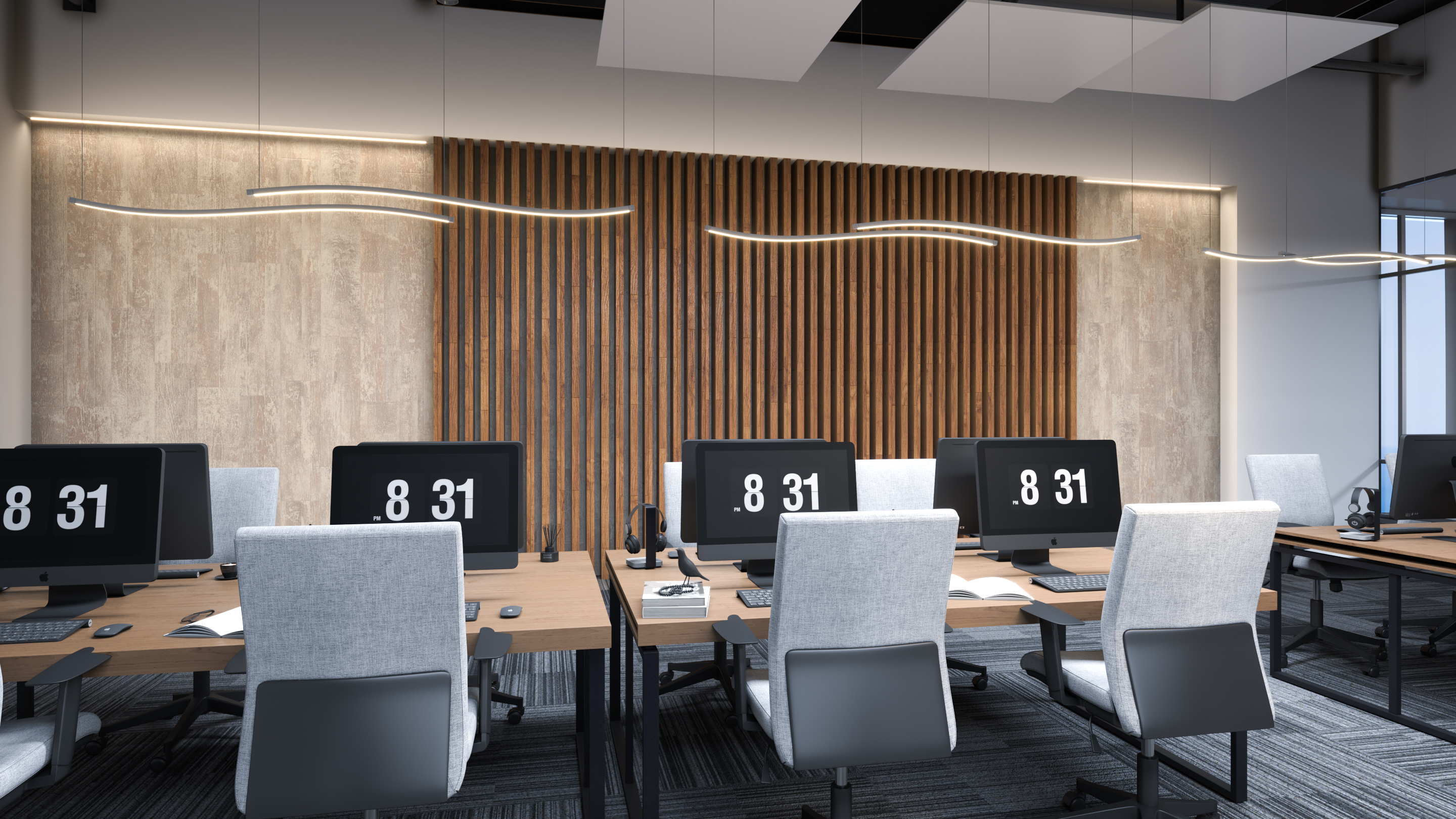 PureEdge Lighting - Zipp Wave LED Suspension Downlight with Remote ...