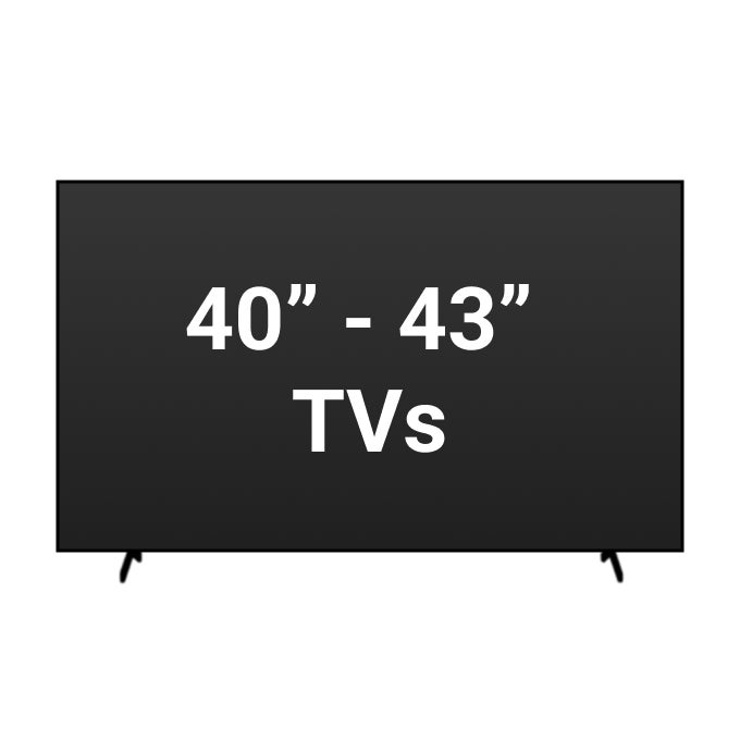 40 inch - 43 inch TVs