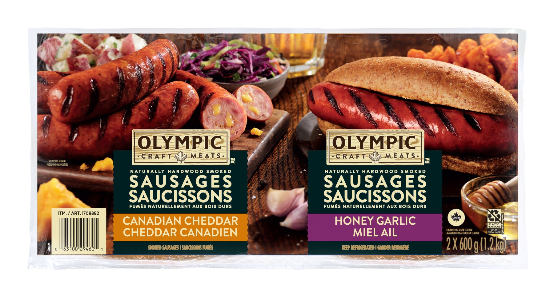 IMPORTANT RECALL NOTICE - Maple Leaf Olympic Smoked Sausages 2x600g