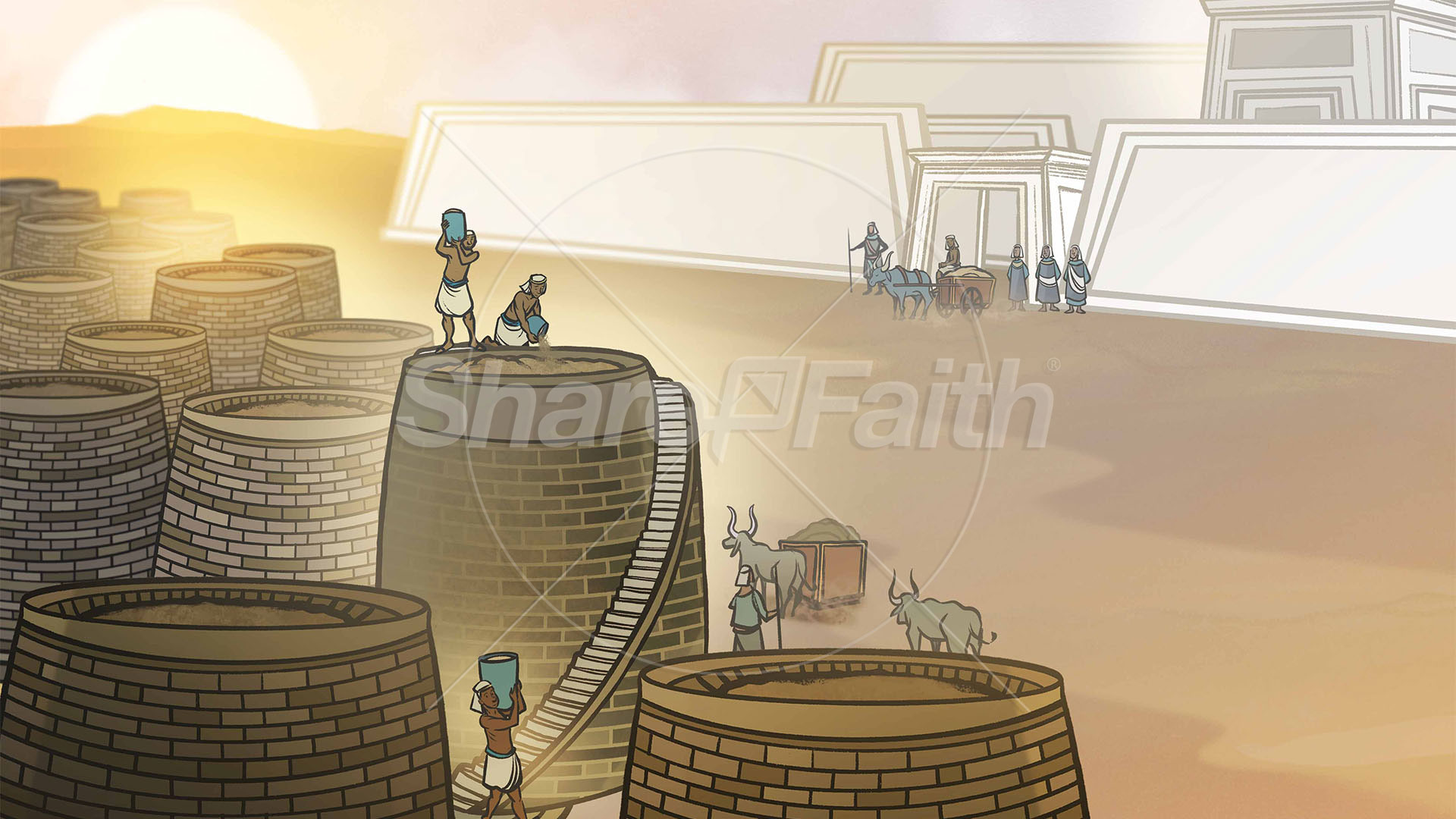 ShareFaith Media » Genesis 41 Pharaoh’s Dreams: Slides – ShareFaith Media