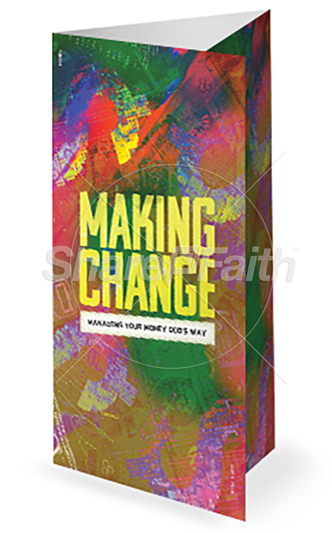 ShareFaith Media » Making Change: Trifold Bulletin Cover – ShareFaith Media