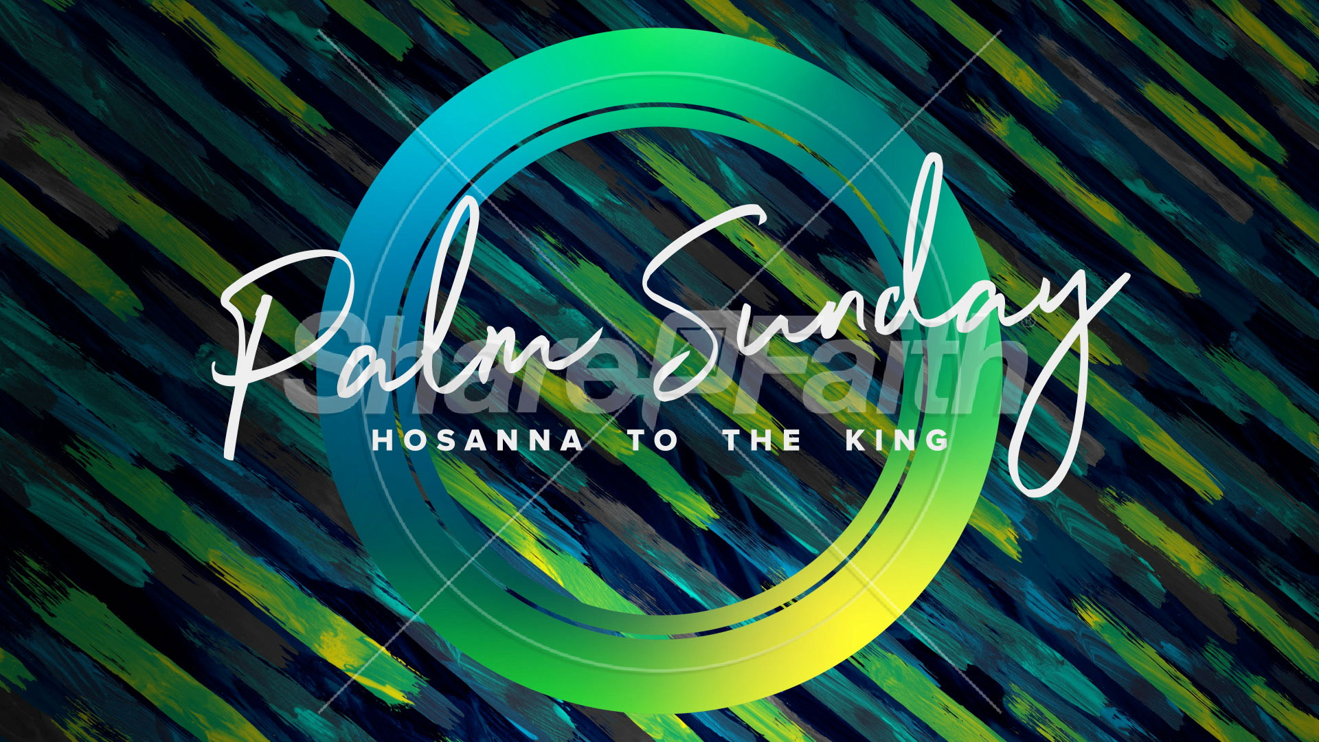 ShareFaith Media » Palm Sunday Color Brush: Title Motion – ShareFaith Media