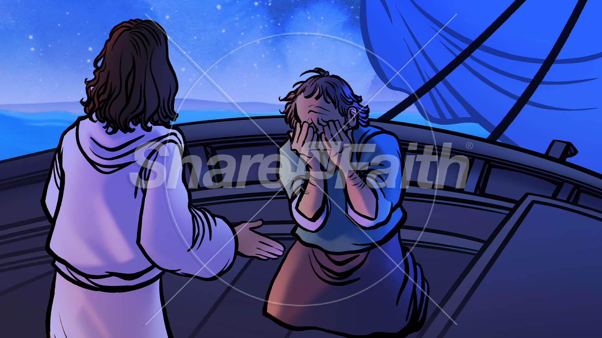 ShareFaith Media » Fishers of Men: Bible Story – ShareFaith Media