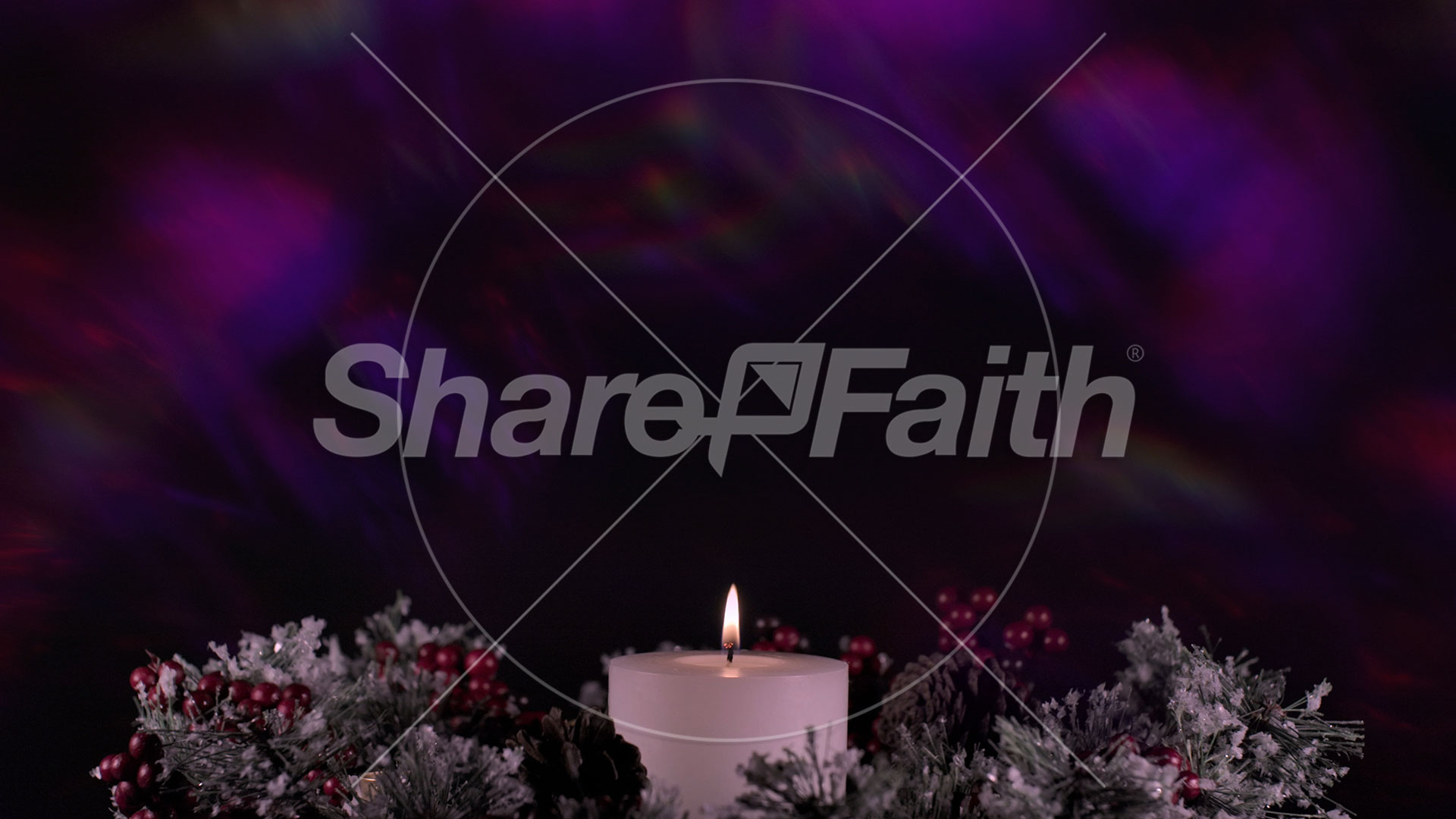 ShareFaith Media » Advent Wreath Collection: Advent Wreath 6 Motion – ShareFaith Media