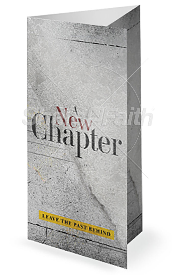 ShareFaith Media » A New Chapter: Trifold Bulletin Cover – ShareFaith Media