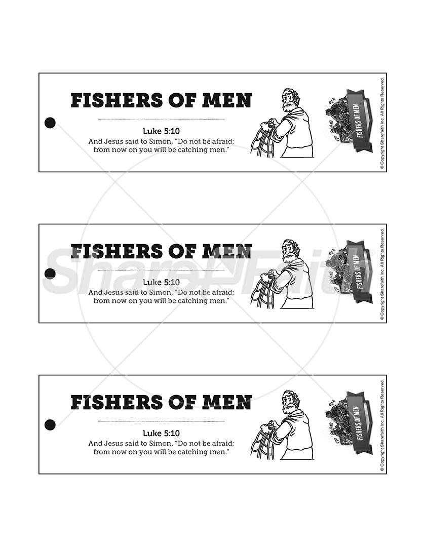 ShareFaith Media » Fishers of Men: Bookmarks – ShareFaith Media