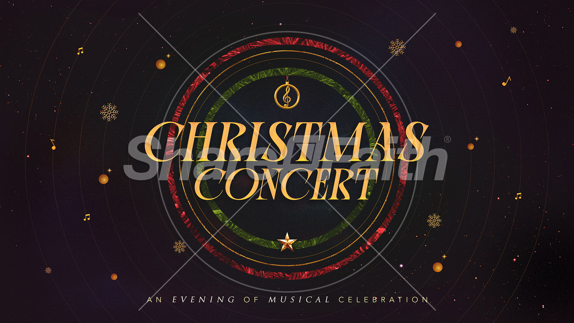ShareFaith Media » Christmas Concert: Title Graphic – ShareFaith Media