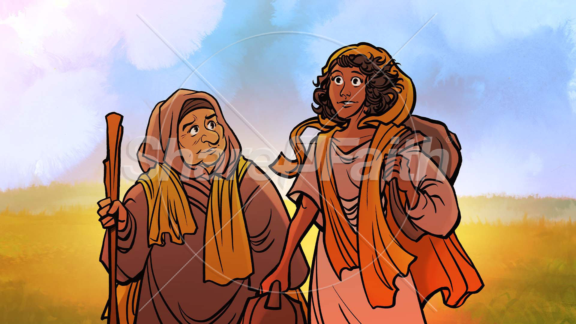 ShareFaith Media » Ruth pt.1: Bible Story Slideshow – ShareFaith Media