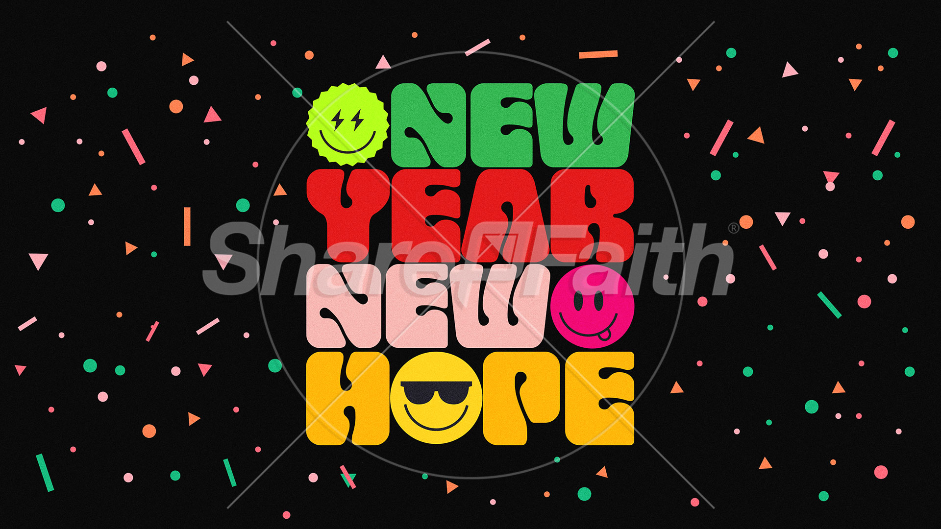 ShareFaith Media » New Year New Hope: Title Graphic – ShareFaith Media