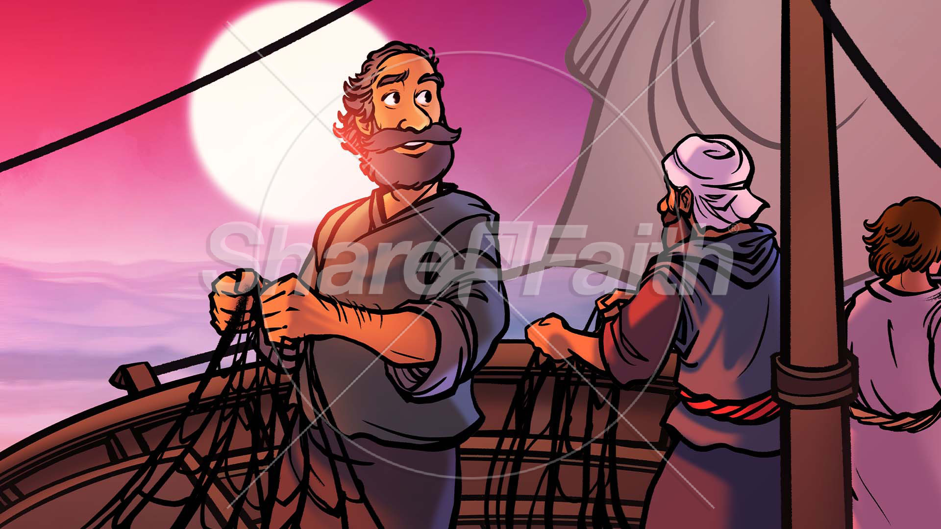 ShareFaith Media » Fishers of Men: Bible Story – ShareFaith Media