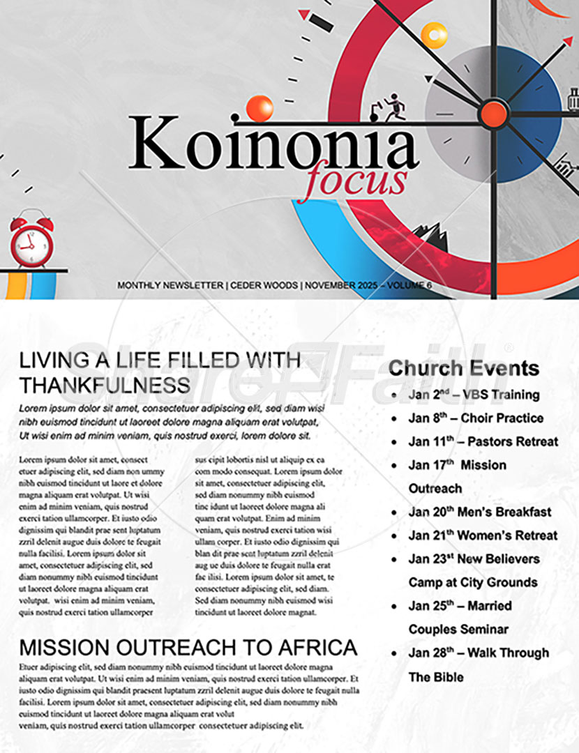 ShareFaith Media » Resolutions Newsletter – ShareFaith Media