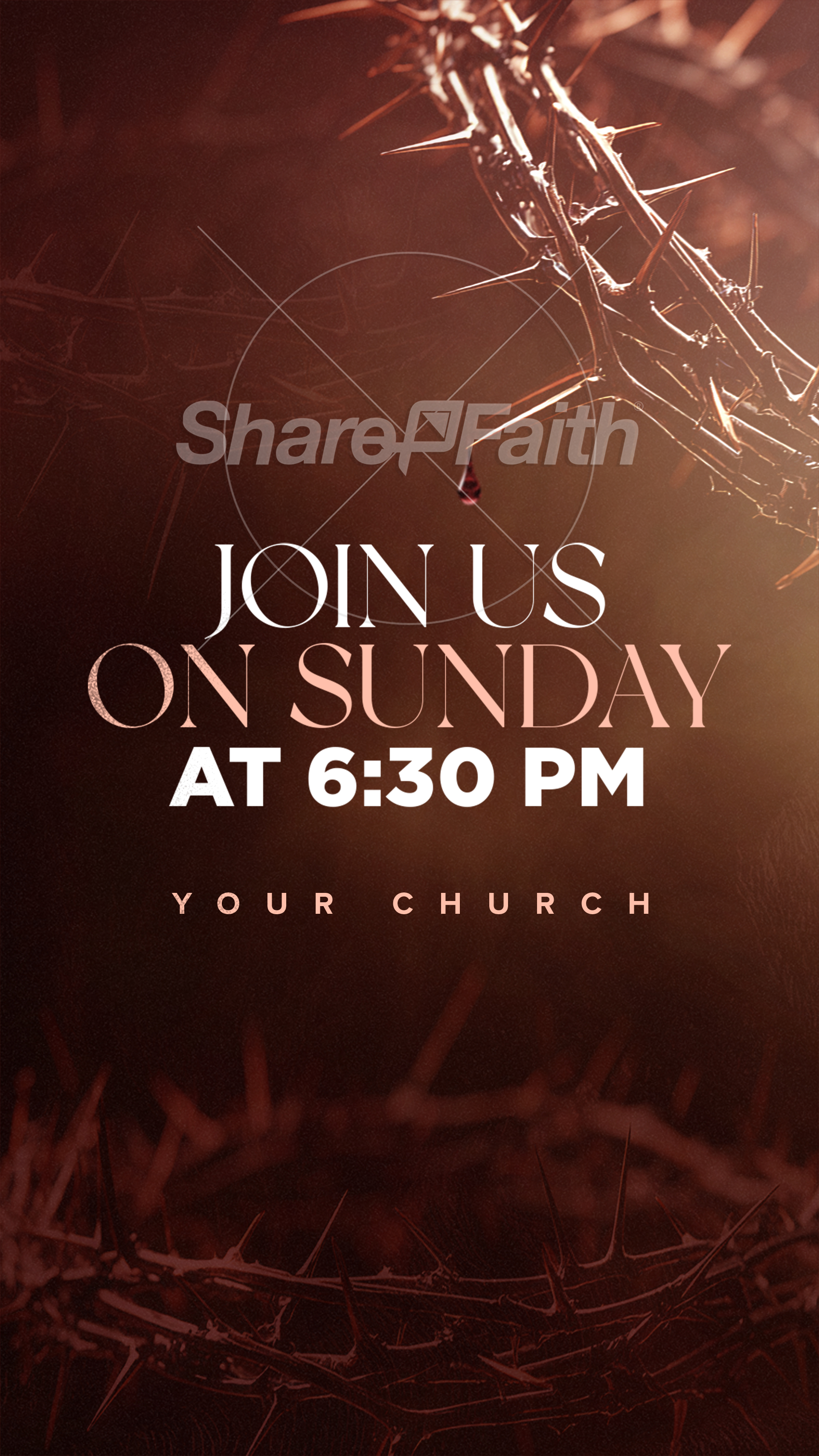 ShareFaith Media » Good Friday – Blood Drop Moody Crown Service Times 3 ...