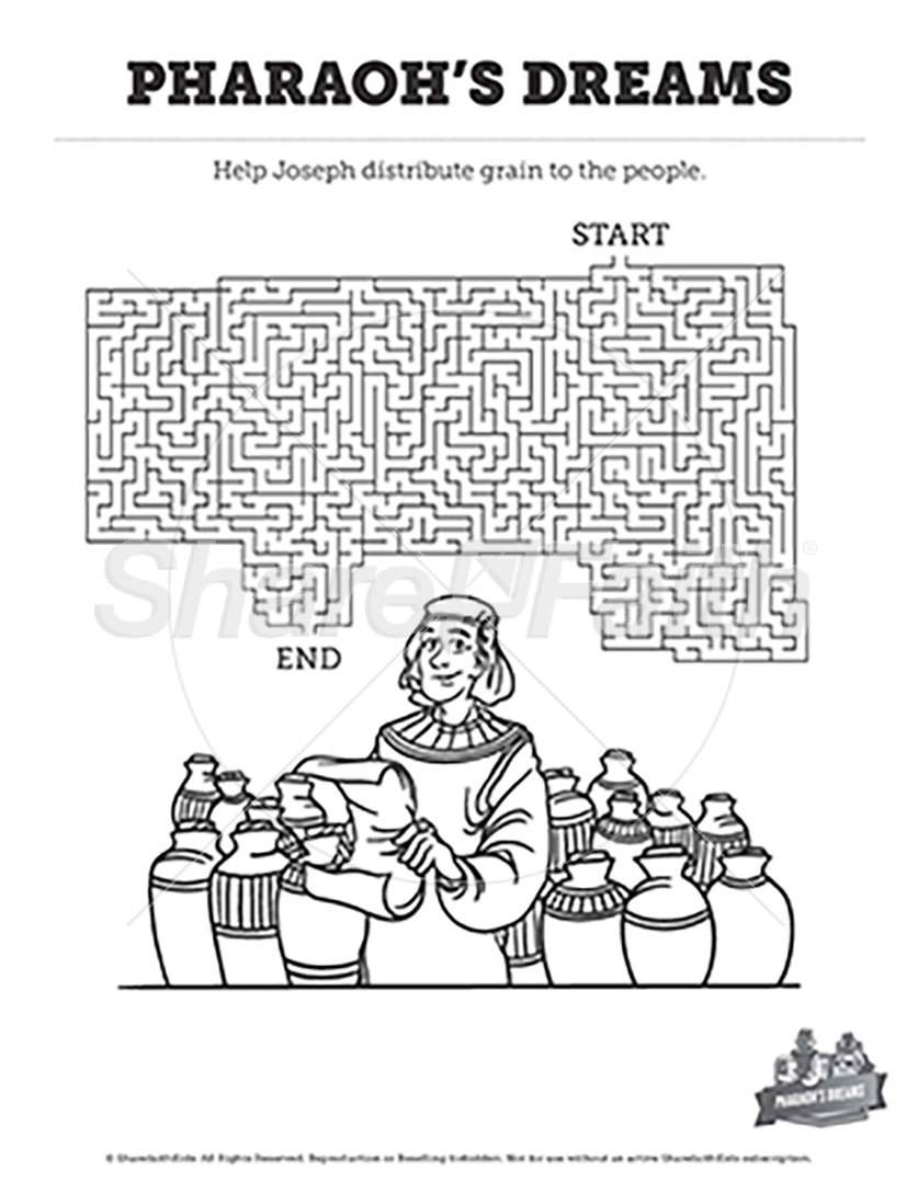 ShareFaith Media » Genesis 41 Pharaoh’s Dreams: Maze – ShareFaith Media