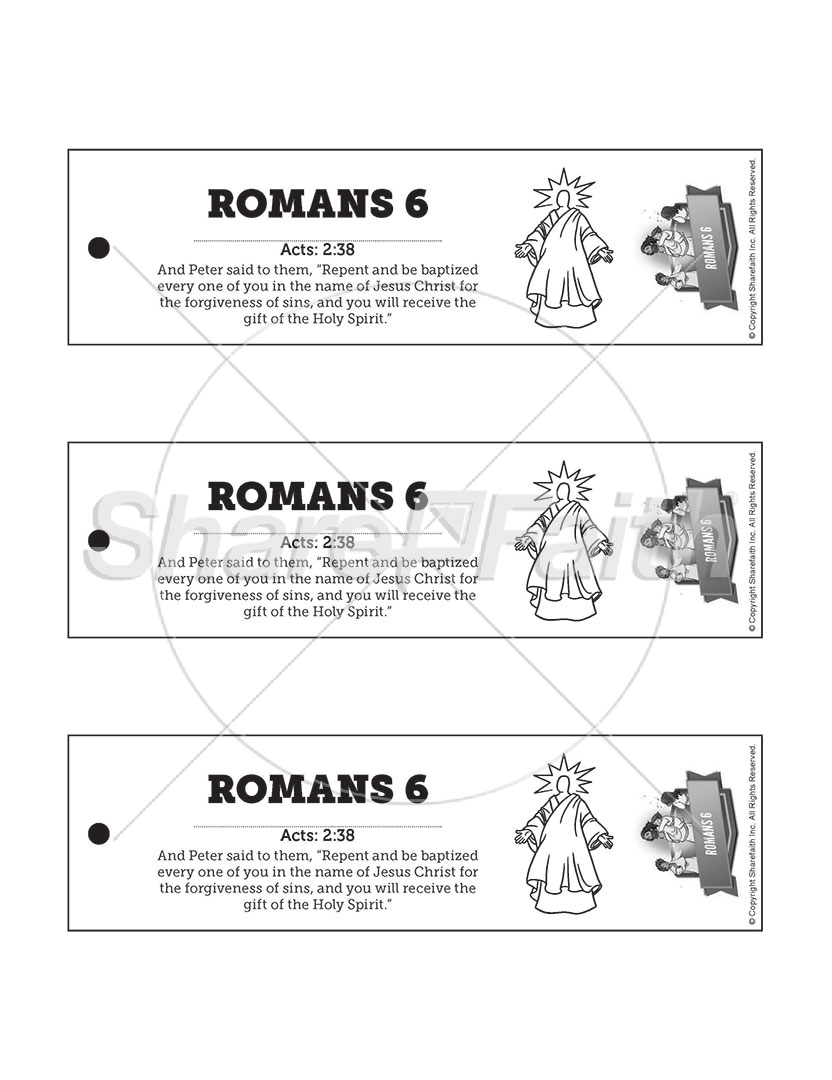 ShareFaith Media » Romans 6: Bookmarks – ShareFaith Media