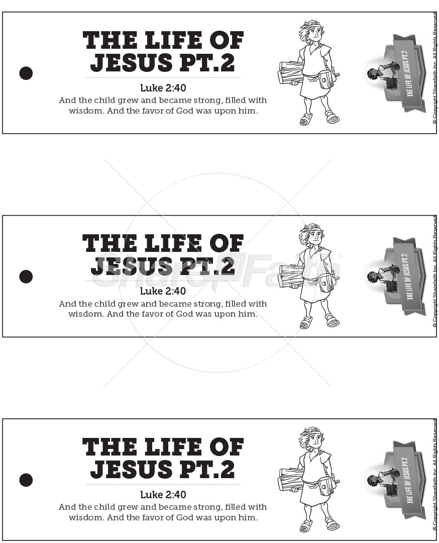 ShareFaith Media » The Life of Jesus – Part 2: Bookmarks – ShareFaith Media