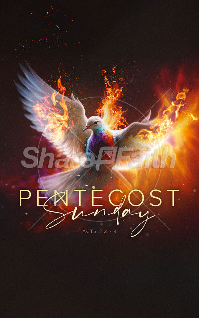 ShareFaith Media » Pentecost Sunday: Bifold Bulletin Cover – ShareFaith ...