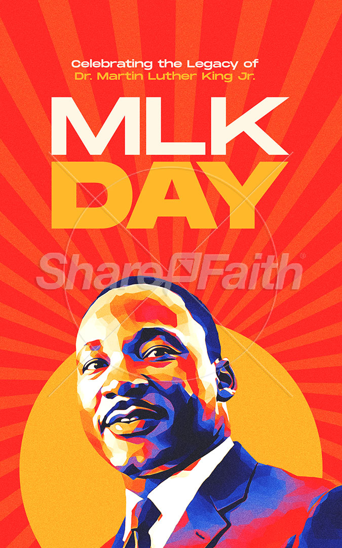 ShareFaith Media » MLK Day: Bifold Bulletin Cover – ShareFaith Media