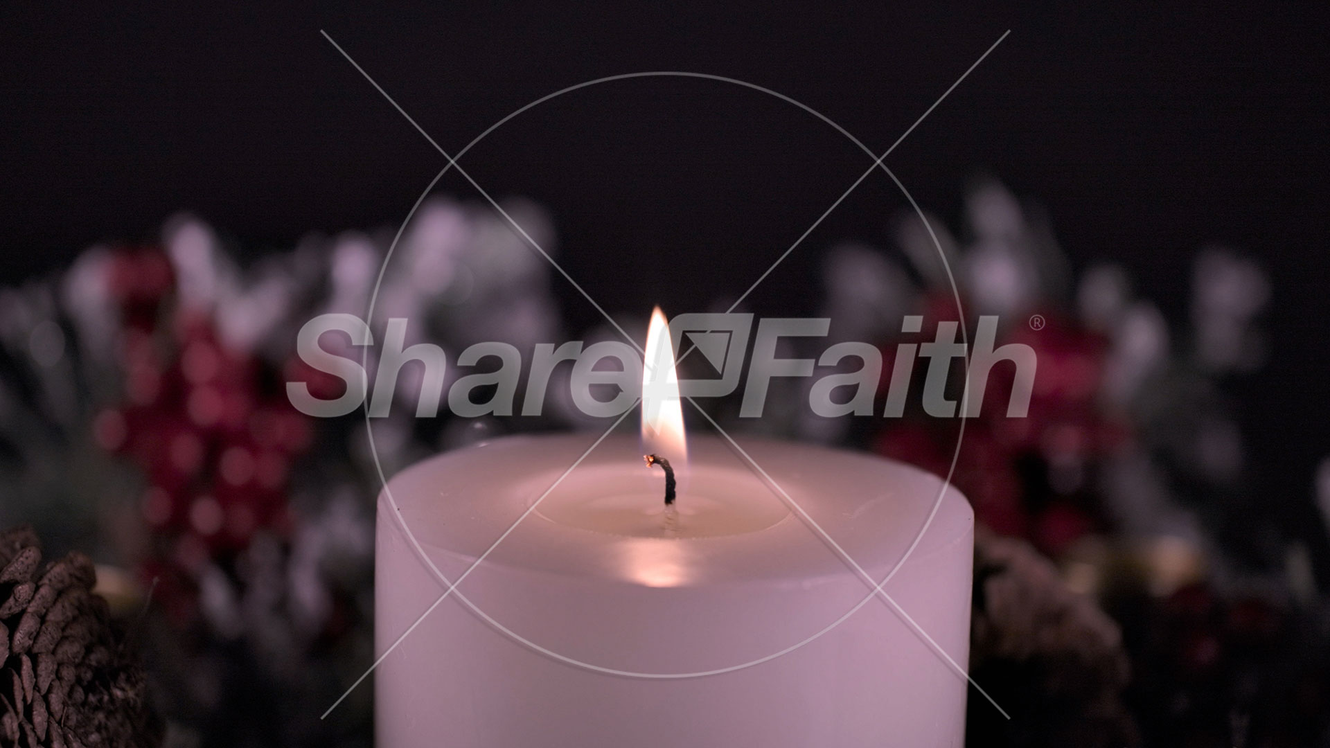 ShareFaith Media » Advent Wreath Collection: Advent Wreath 8 Motion – ShareFaith Media