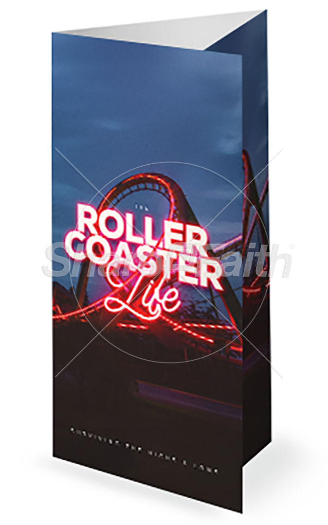 ShareFaith Media » The Roller Coaster of Life: Trifold Bulletin Cover ...