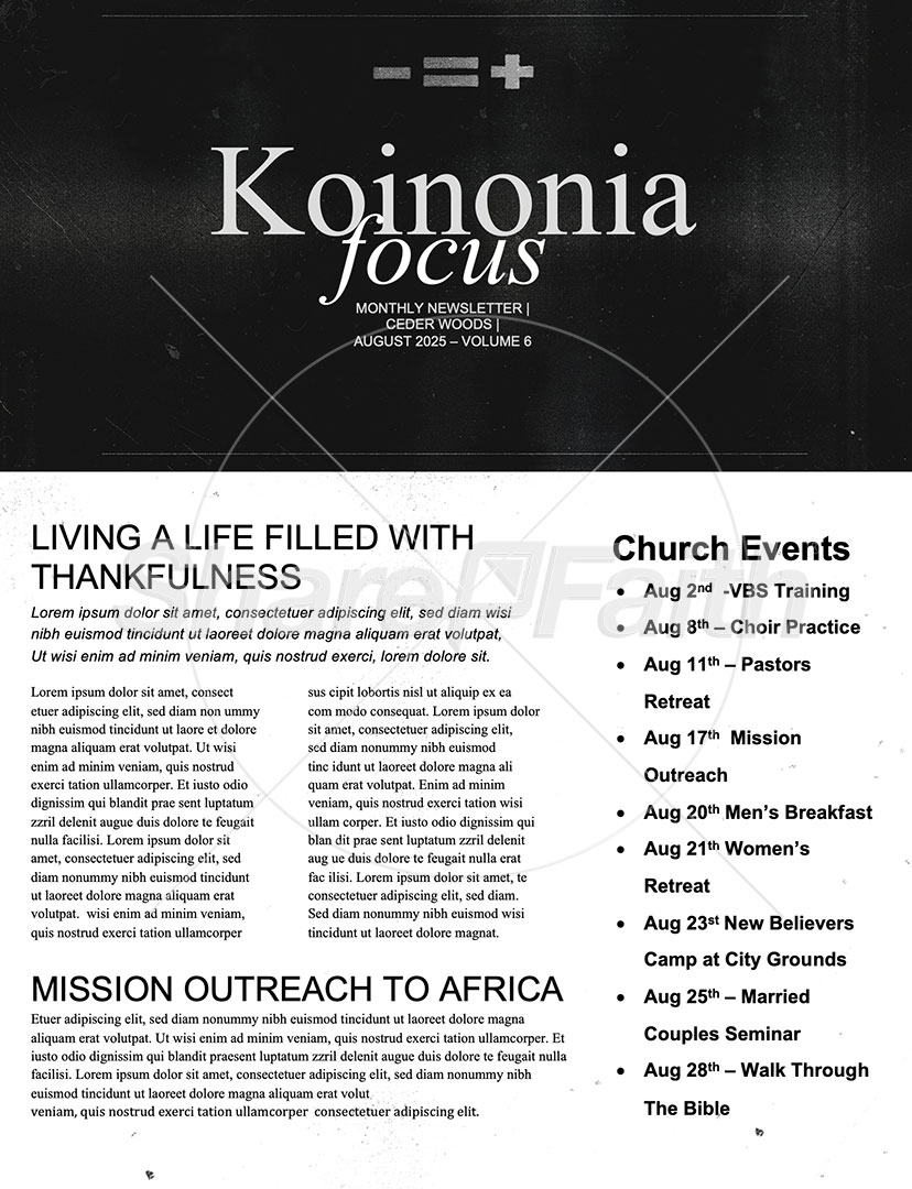 ShareFaith Media » Less Is More: Newsletter – ShareFaith Media