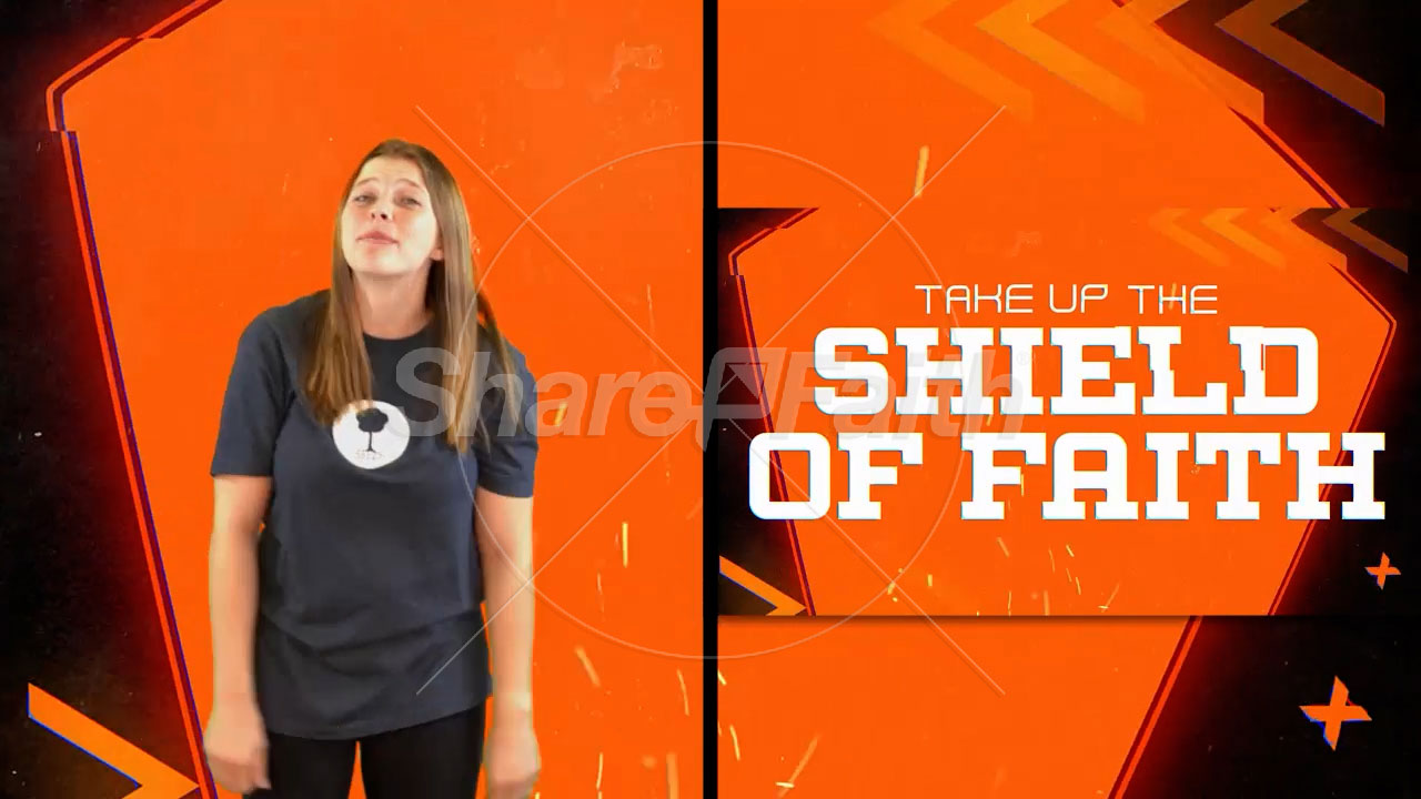 ShareFaith Media » The Shield of Faith: Hand Motions Split Screen ...