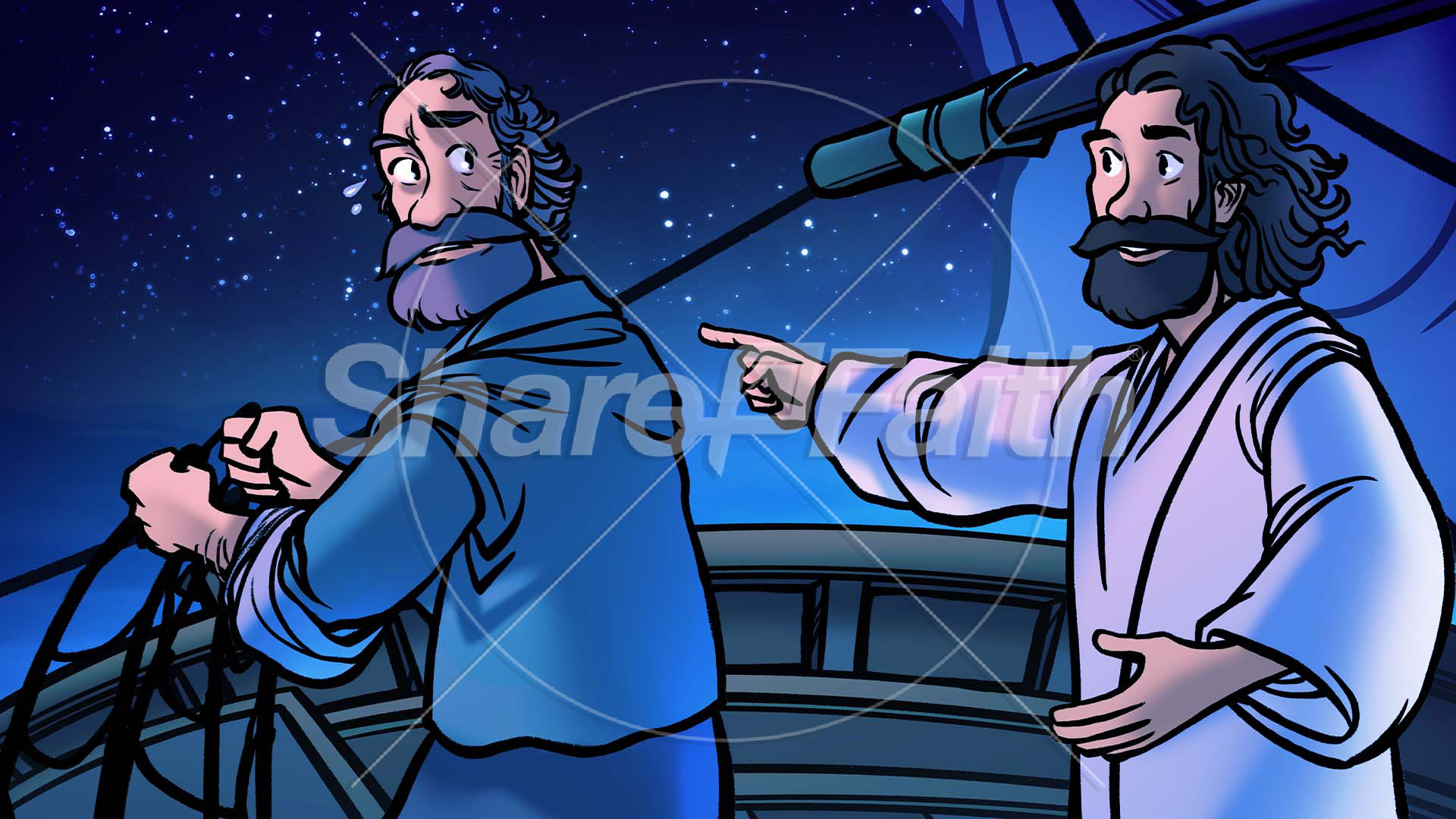 ShareFaith Media » Fishers of Men: Bible Story – ShareFaith Media