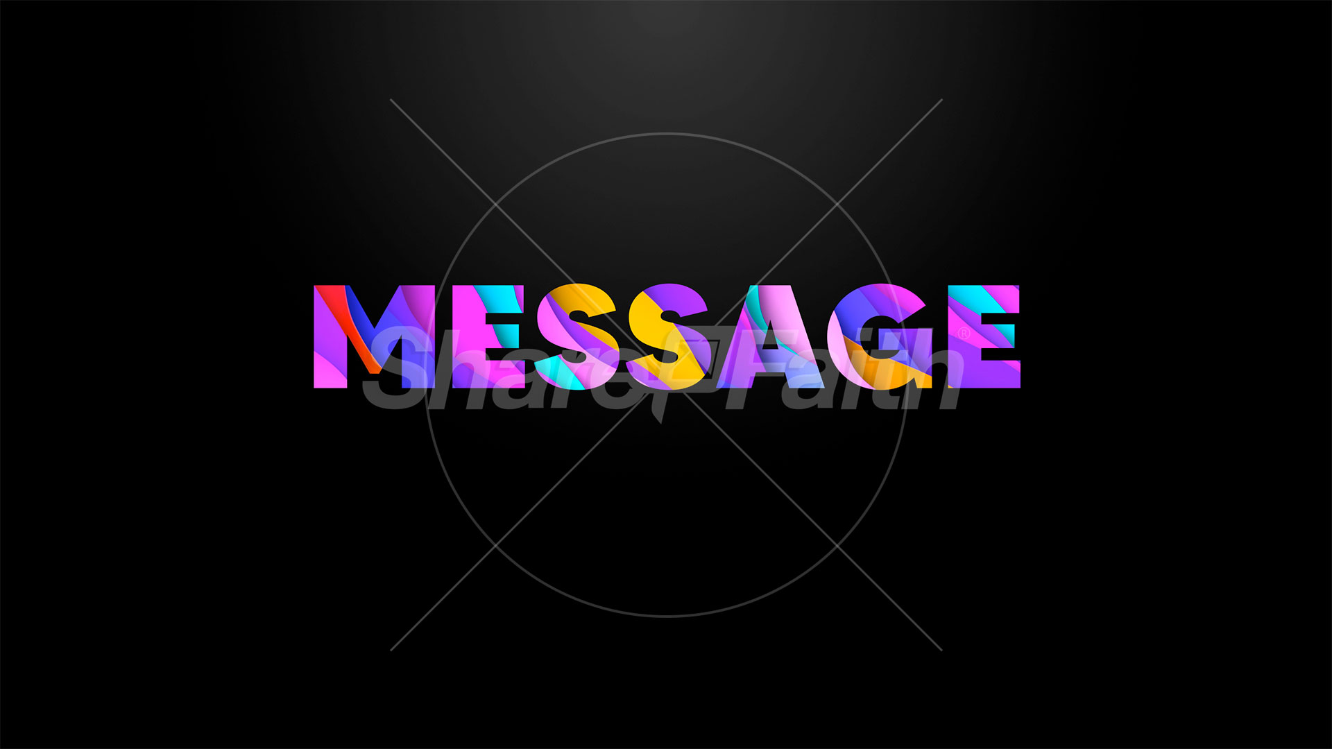 ShareFaith Media » Colorgrade Collection: Message – ShareFaith Media