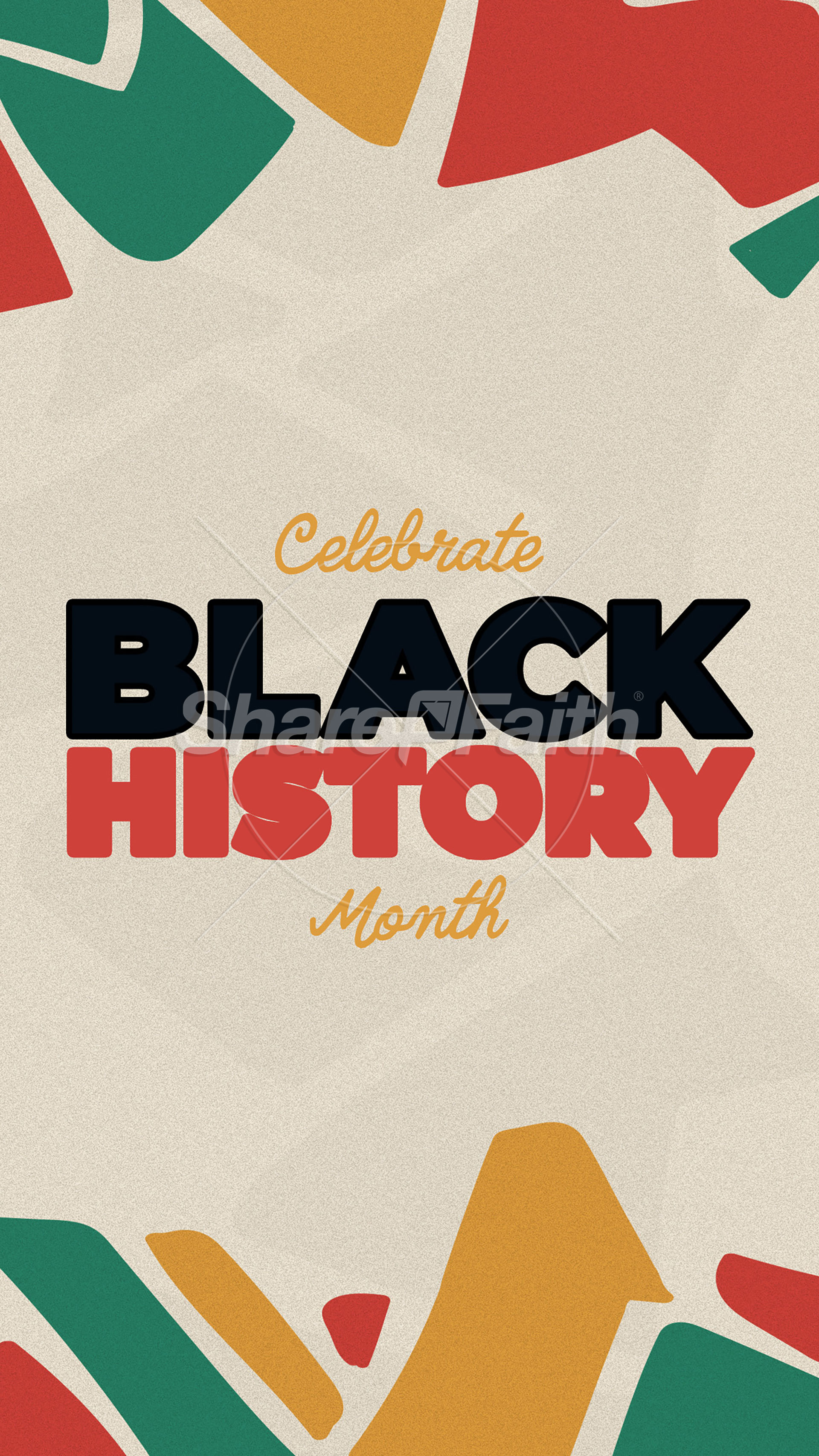 ShareFaith Media » Black History Festive Shapes: Social Media Graphics ...