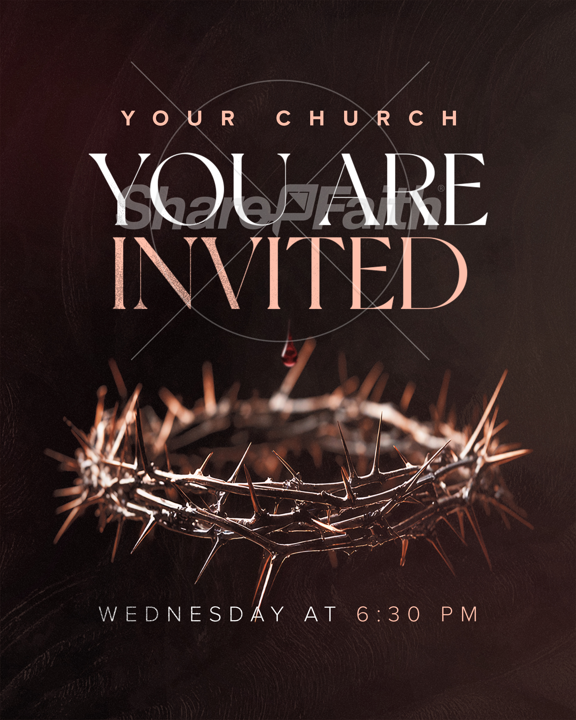 ShareFaith Media » Good Friday – Blood Drop Moody Crown Service Times 1 ...