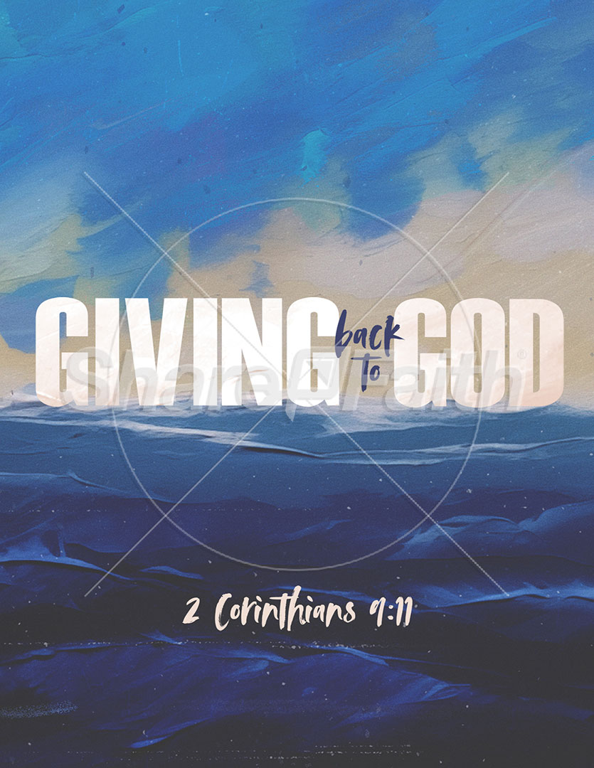 ShareFaith Media » Giving Back to God: Flyer – ShareFaith Media