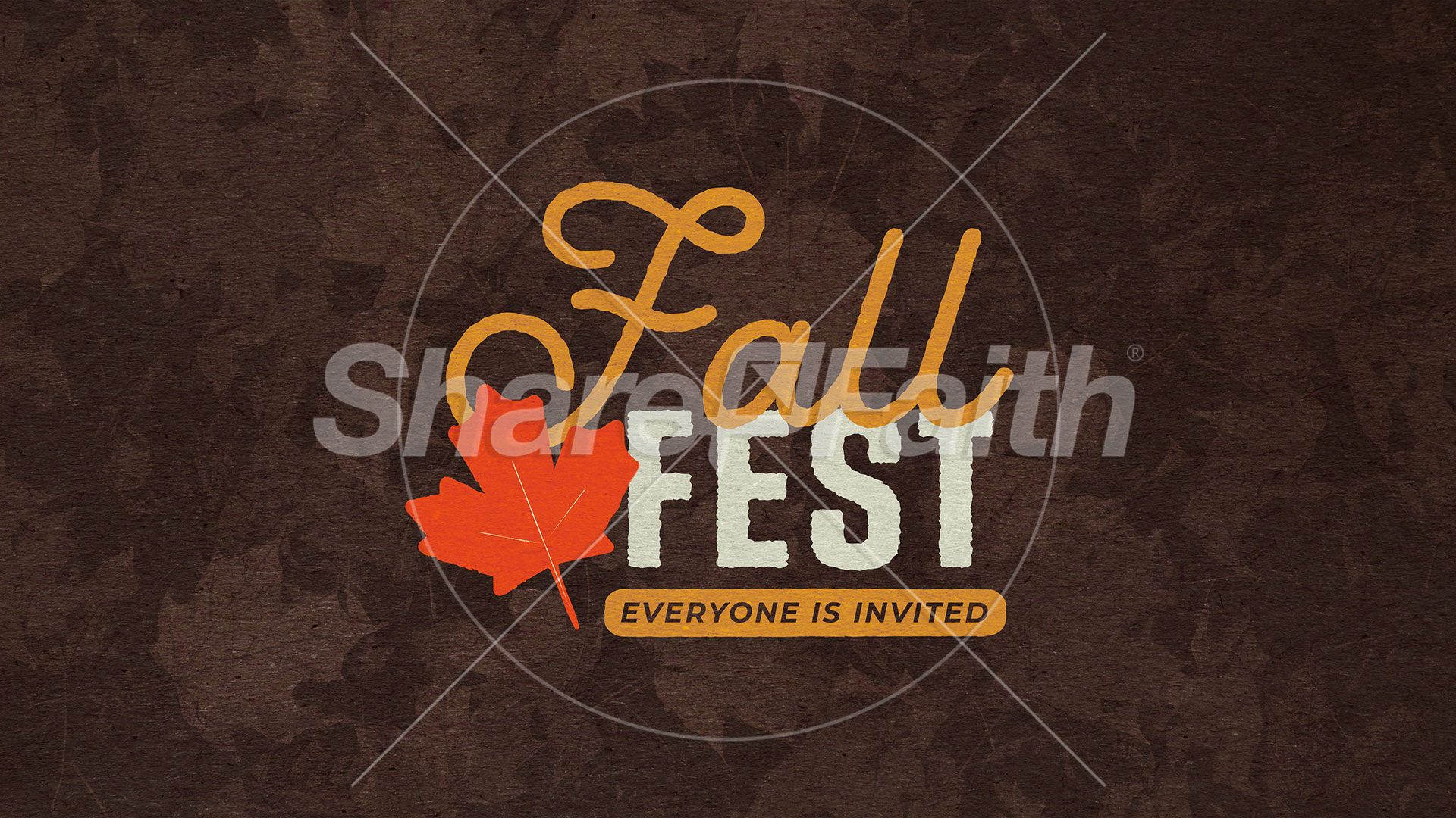 ShareFaith Media » Fall Fest: Title Graphic – ShareFaith Media