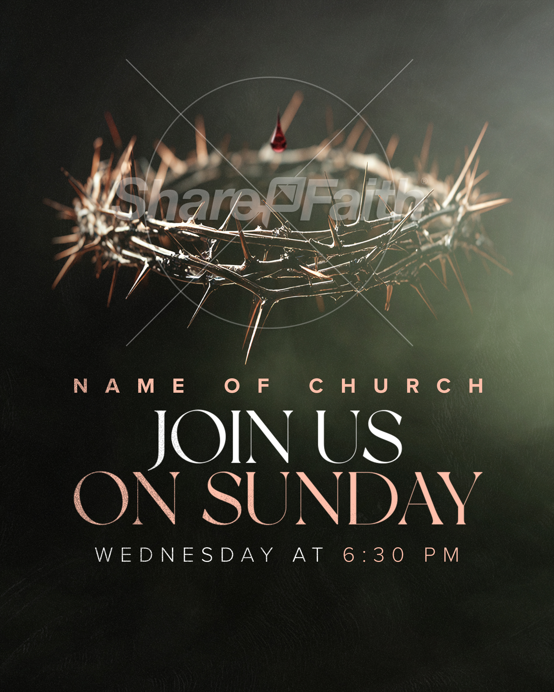 ShareFaith Media » Good Friday – Blood Drop Moody Crown Service Times 2 ...