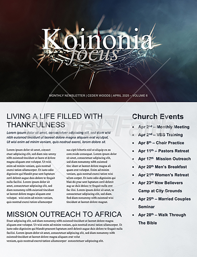 ShareFaith Media » Good Friday – Blood Drop Moody Crown: Newsletter ...