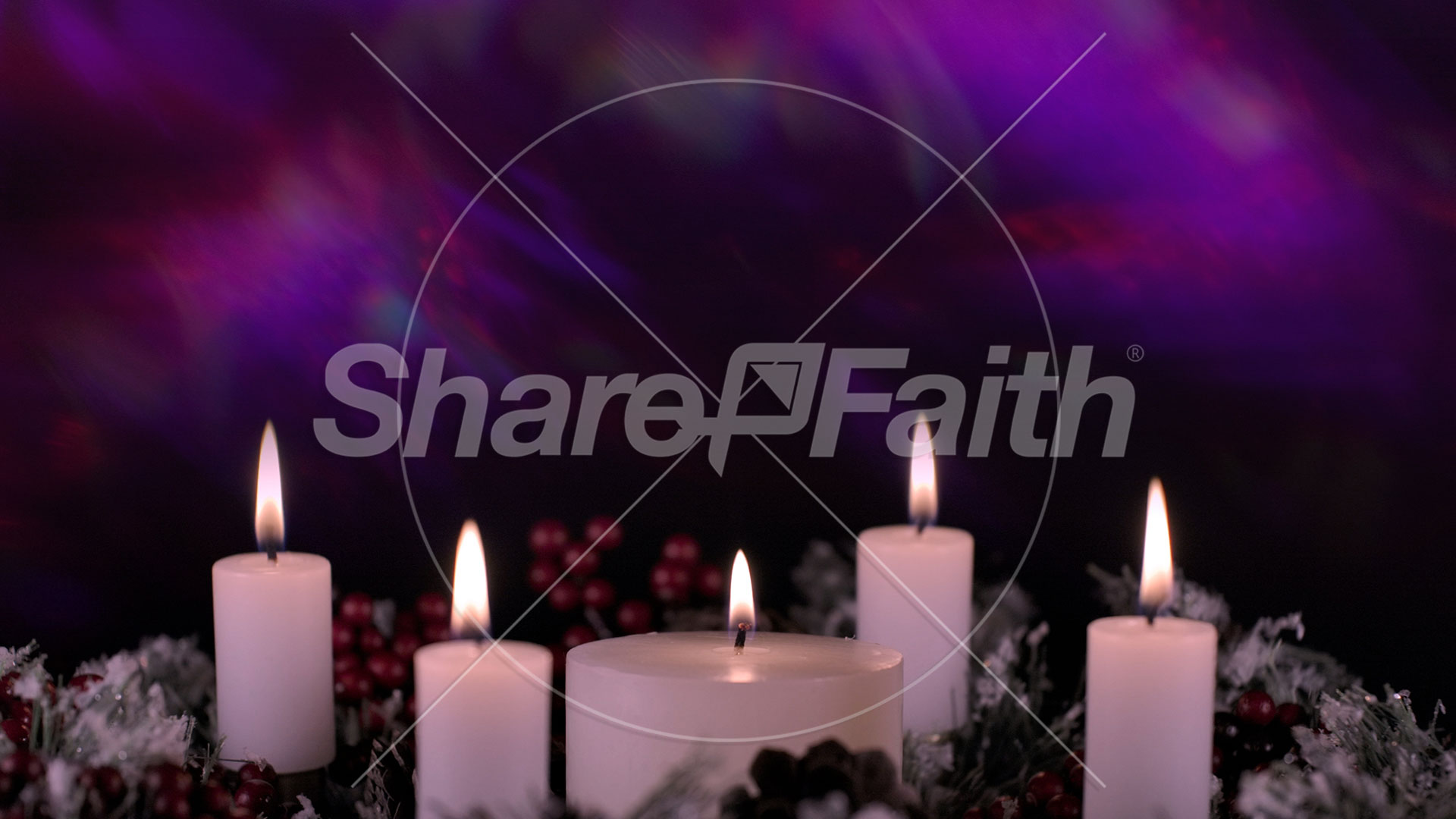 ShareFaith Media » Advent Wreath Collection: Advent Wreath 2 Still ...