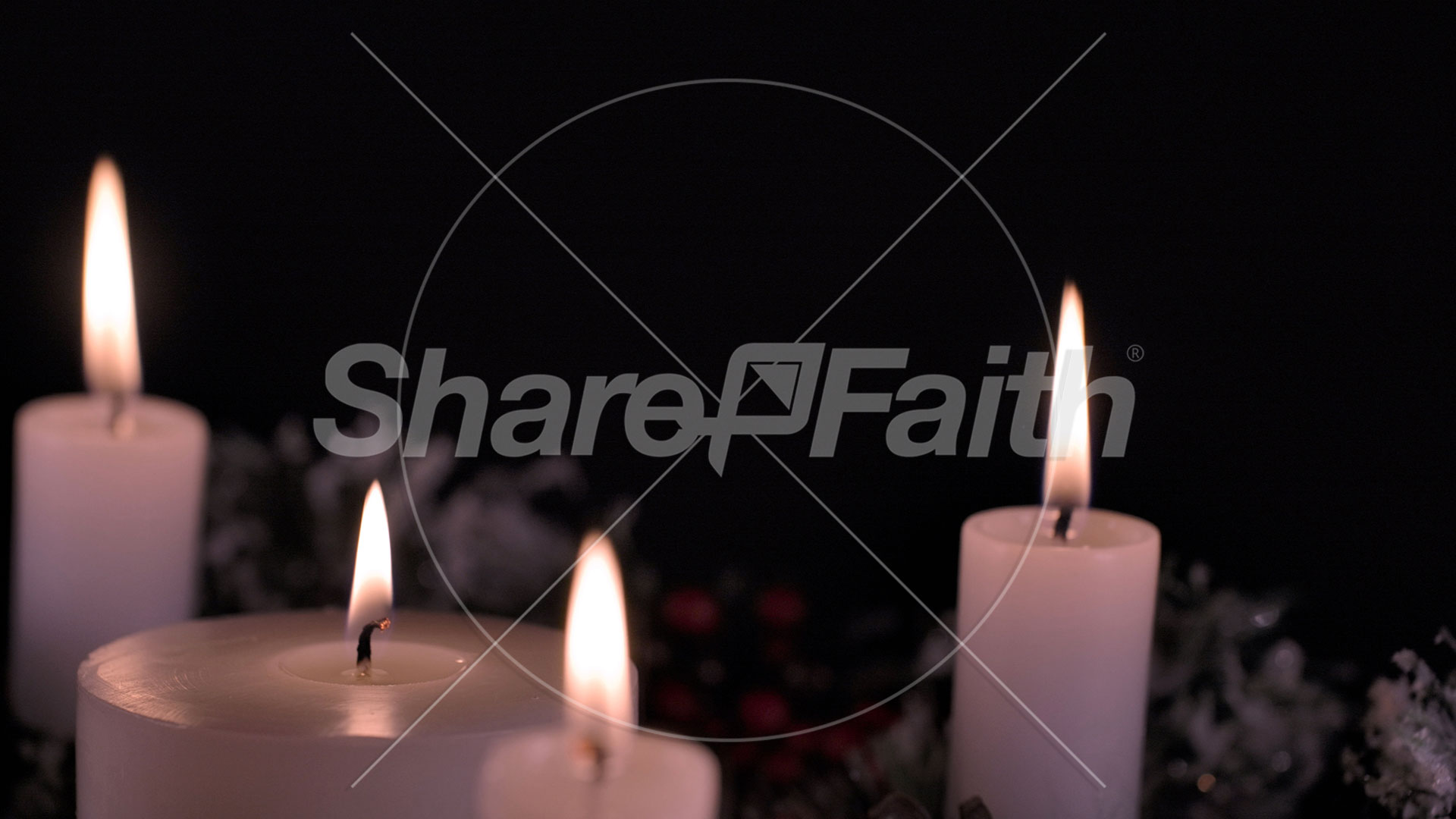 ShareFaith Media » Advent Wreath Collection: Advent Wreath 7 Motion – ShareFaith Media
