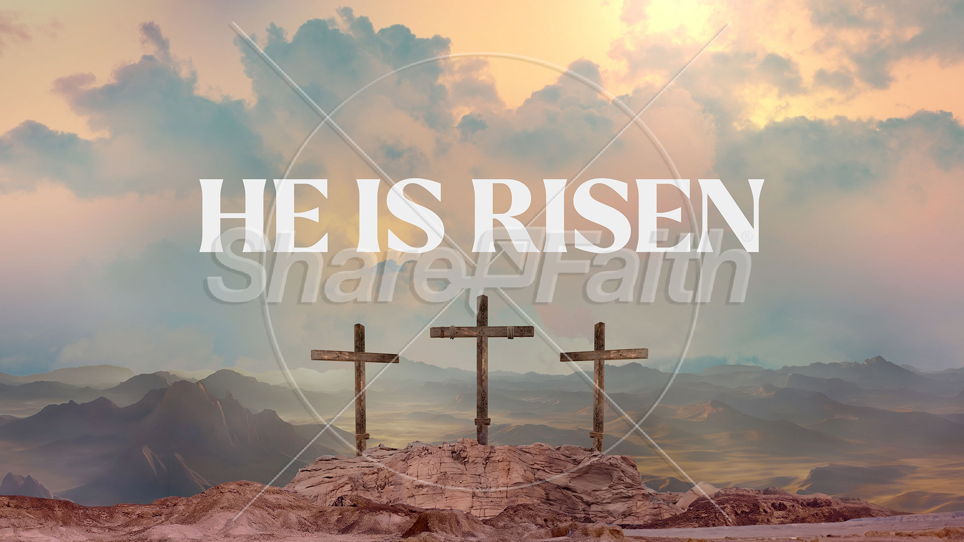 ShareFaith Media » Easter Story: He is Risen – Motion – ShareFaith Media