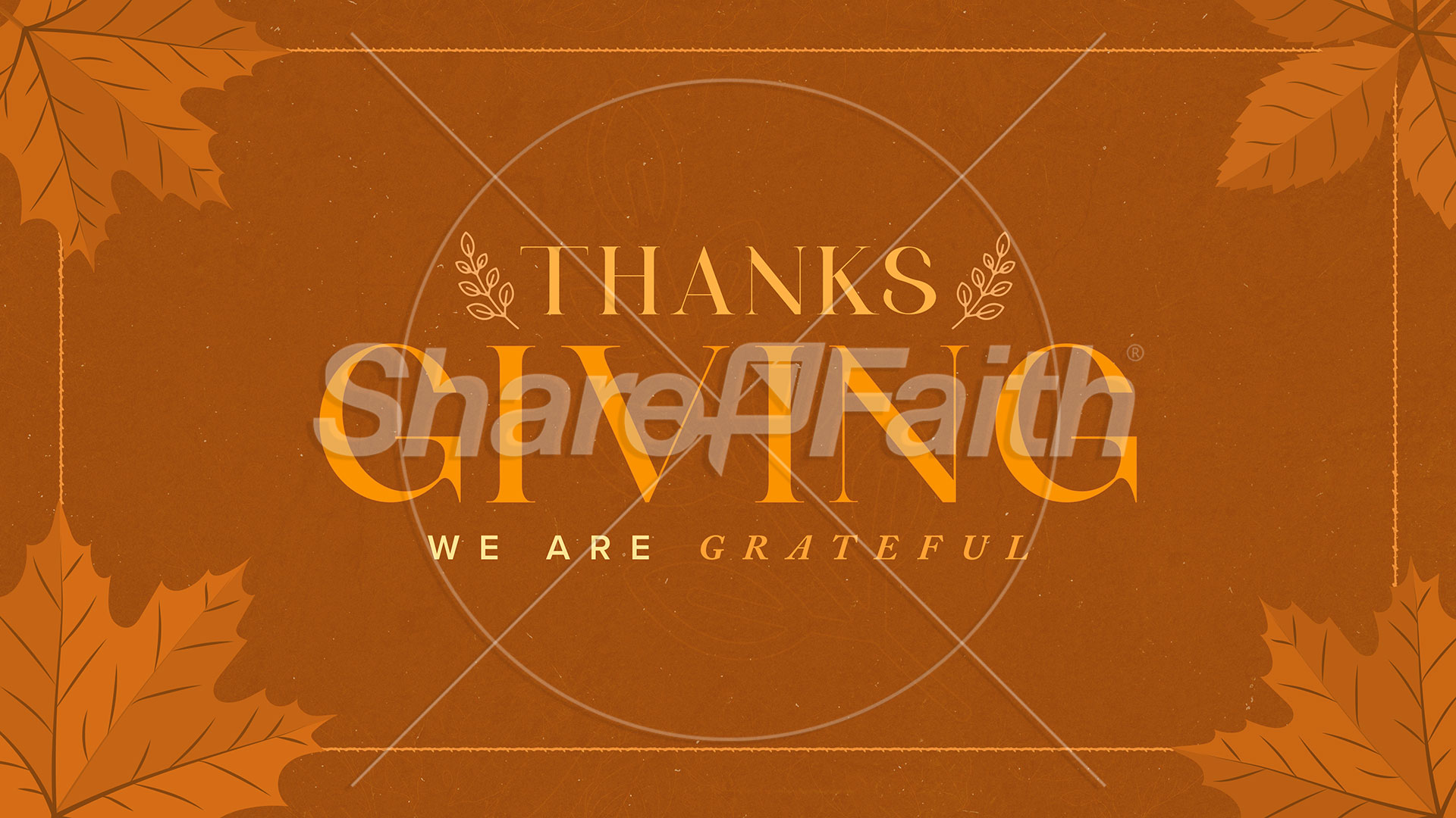ShareFaith Media » We Are Grateful (Happy Thanksgiving): Title Graphic ...