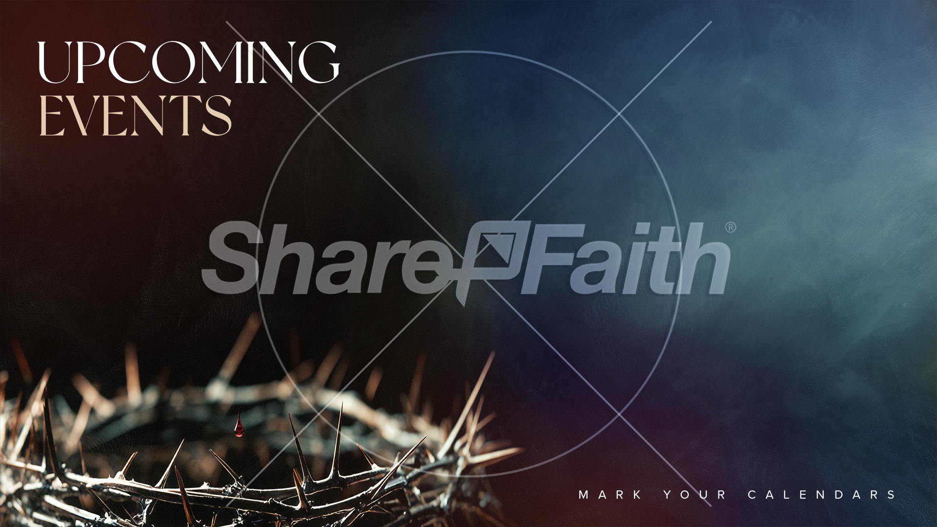 ShareFaith Media » Good Friday – Blood Drop Moody Crown Upcoming Events ...