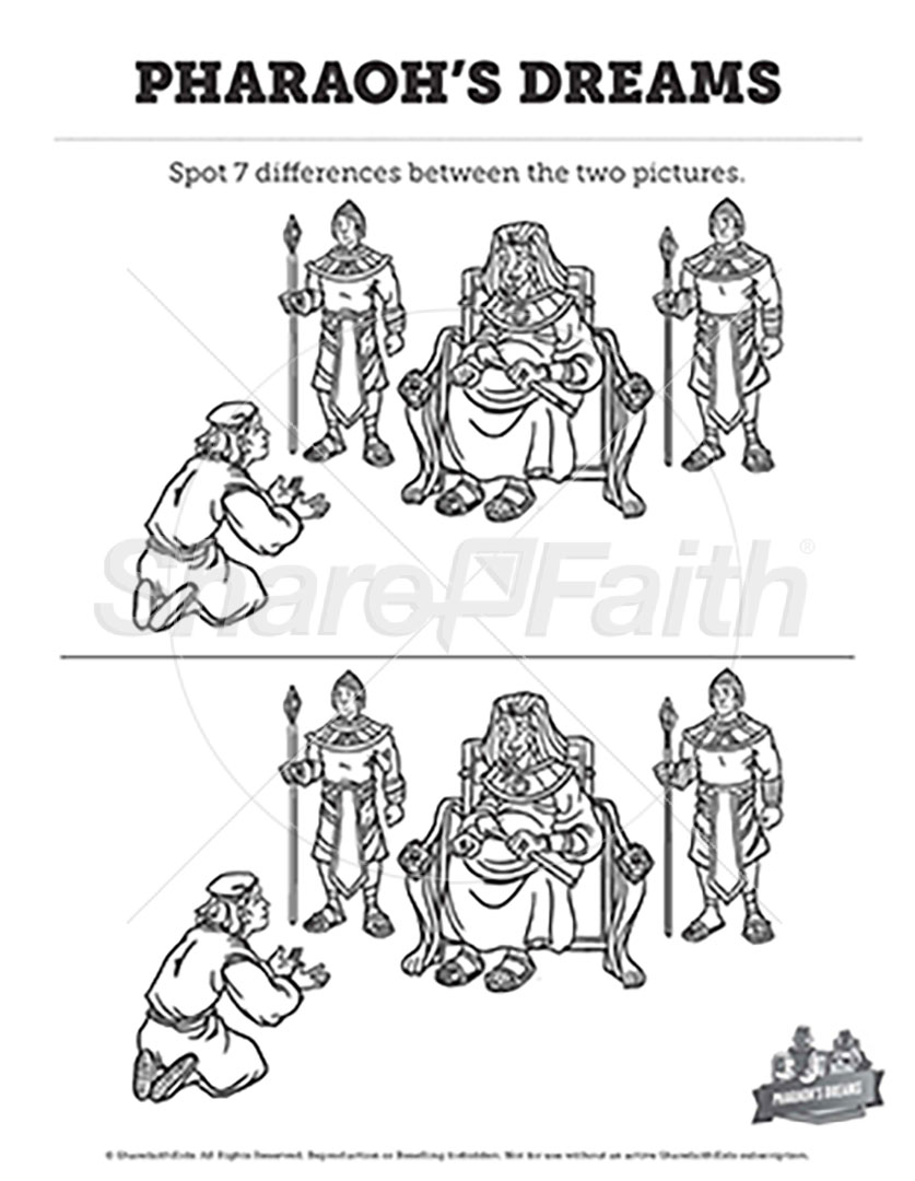 ShareFaith Media » Genesis 41 Pharaoh’s Dreams: Spot the Difference ...