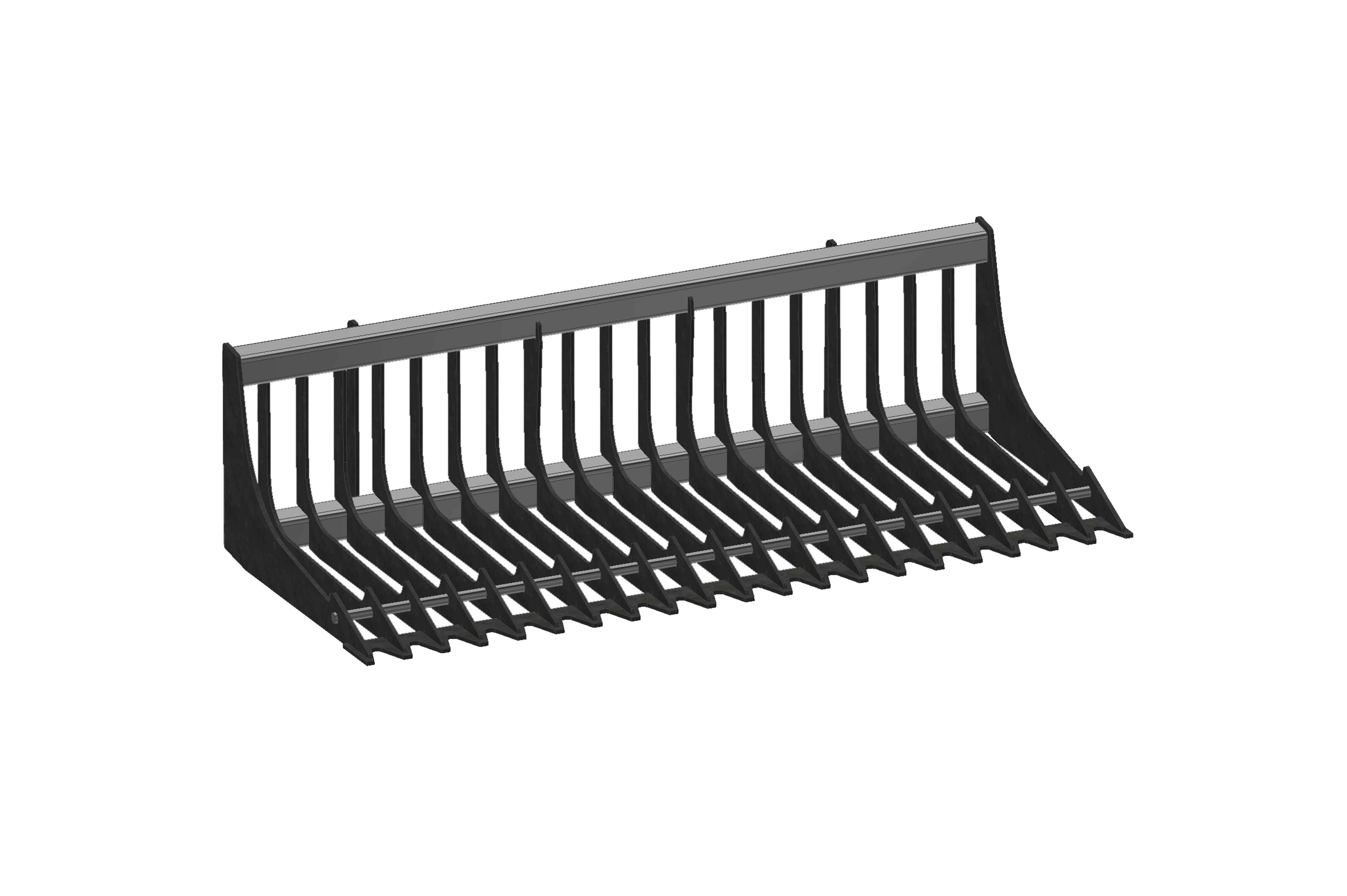 Rock Buckets for Compact Tractors, Loaders & Skid Steers | IronCraft ...