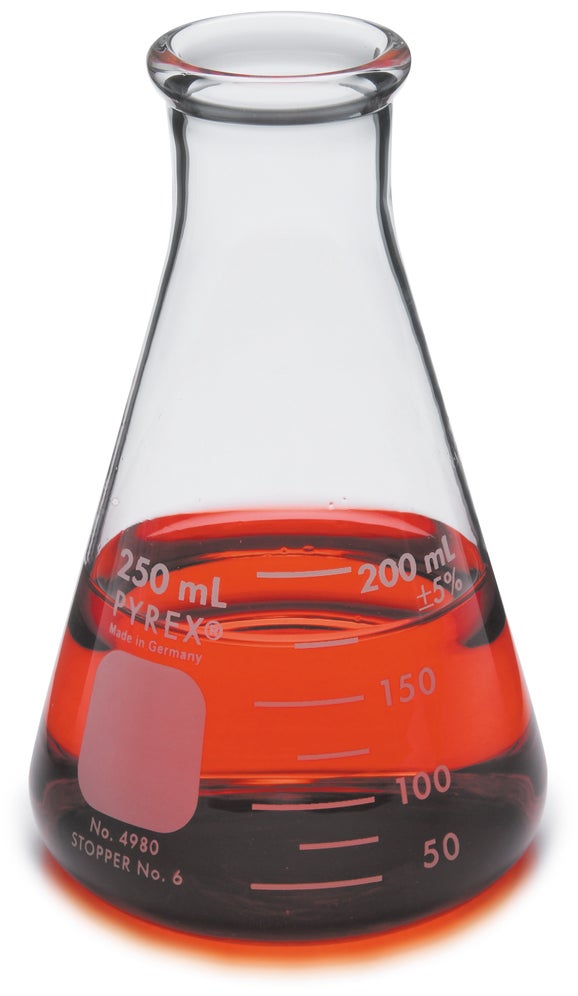 Flask, Erlenmeyer, glass 125 mL | Hach