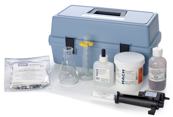 Total Chlorine Test Kit, Model CN-DT, 20-2000 mg/L | Hach