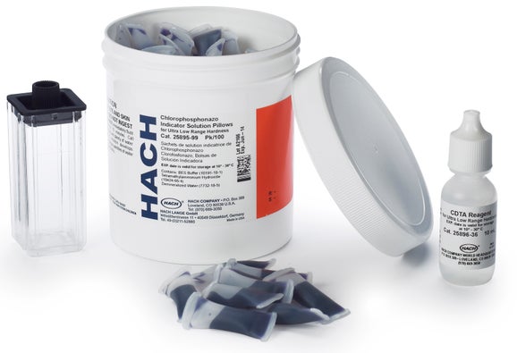 Hardness (ULR) Reagent Set, Solution Pillows | Hach