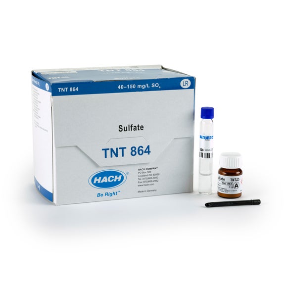 Sulfate TNTplus Vial Test, LR (40-150 mg/L SO₄), 25 Tests | Hach