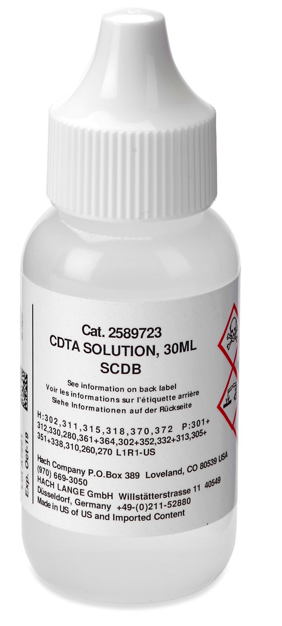 CDTA Reagent, 30 mL SCDB | Hach