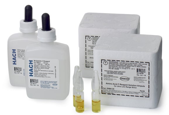 Silica Reagent Set, Ultra Low Range, 40 tests | Hach