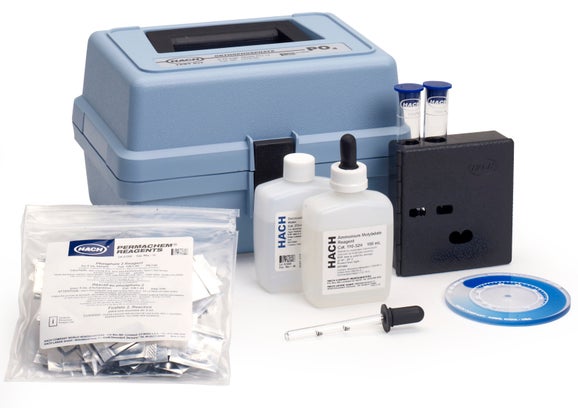 Phosphorus, orthophosphate (reactive) test kit, model PO-14 | Hach Phosphorus, orthophosphate (reactive) test kit, model PO-14 | Hach