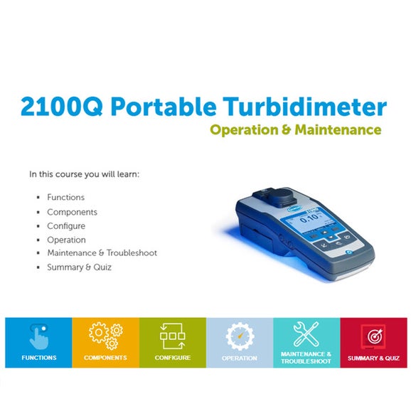 2100Q Portable Turbidimeter eLearning | Hach