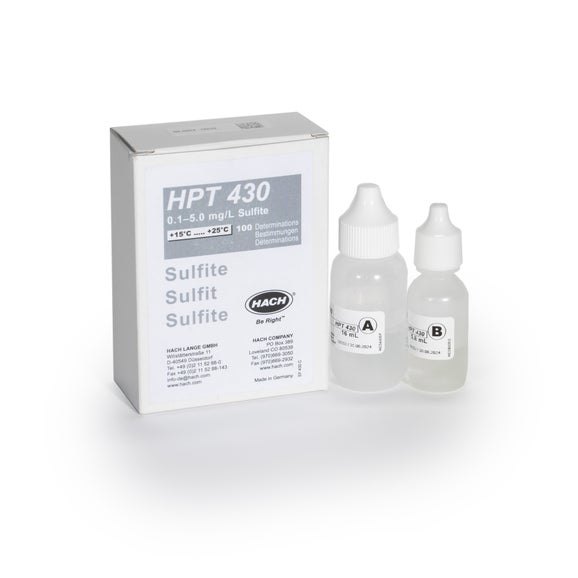 Sulfite reagent set 0.1-5.0 mg/L SO₃ | Hach